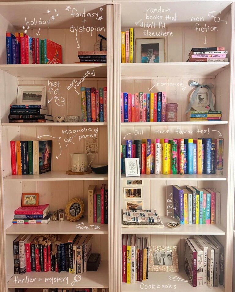 9 Ways to Organize Your Bookshelf - Magazine