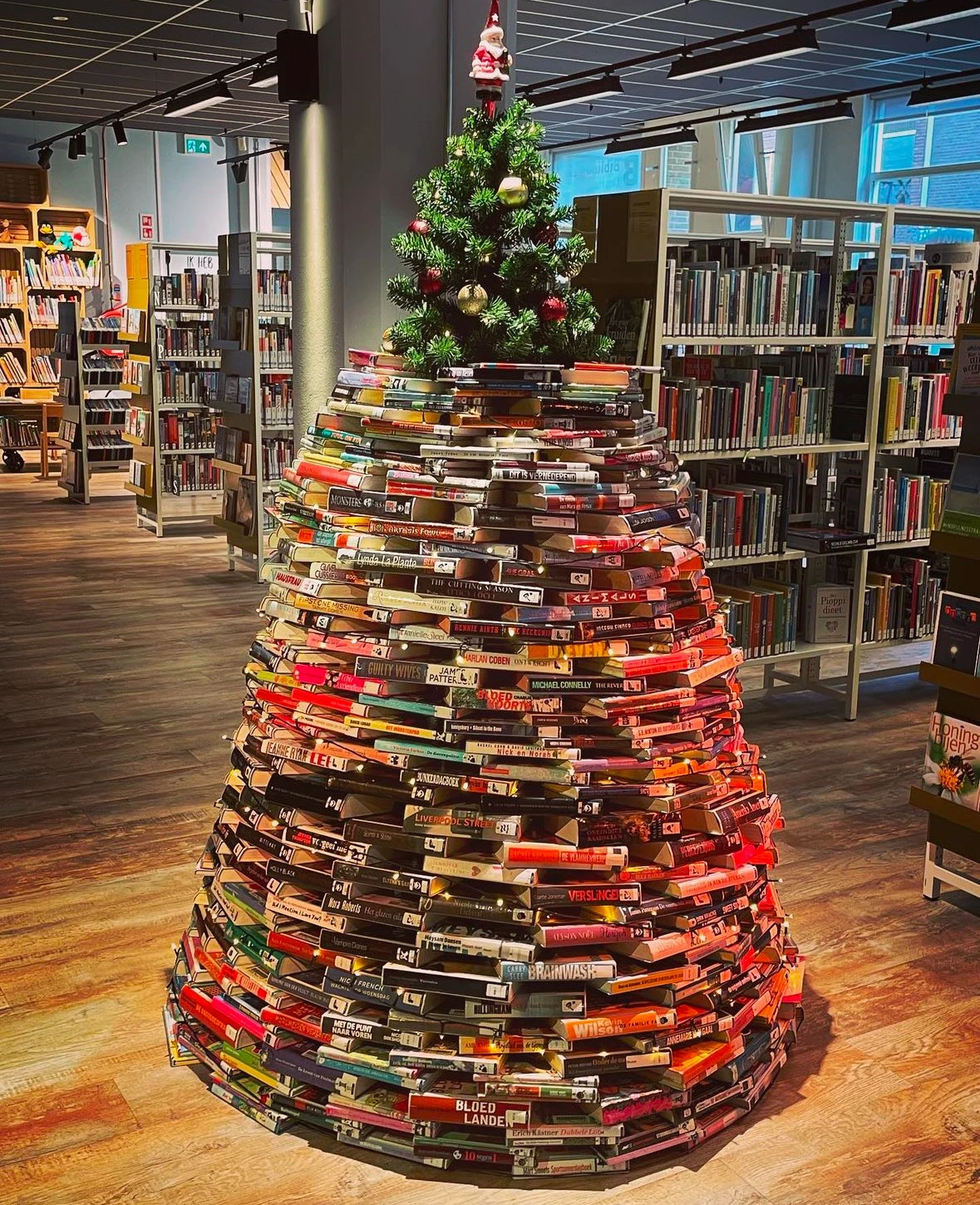 The World’s Most Beautiful Library Christmas Trees - Magazine