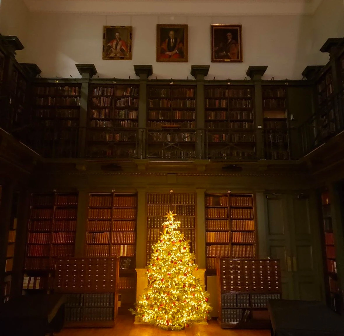 The World’s Most Beautiful Library Christmas Trees - Magazine